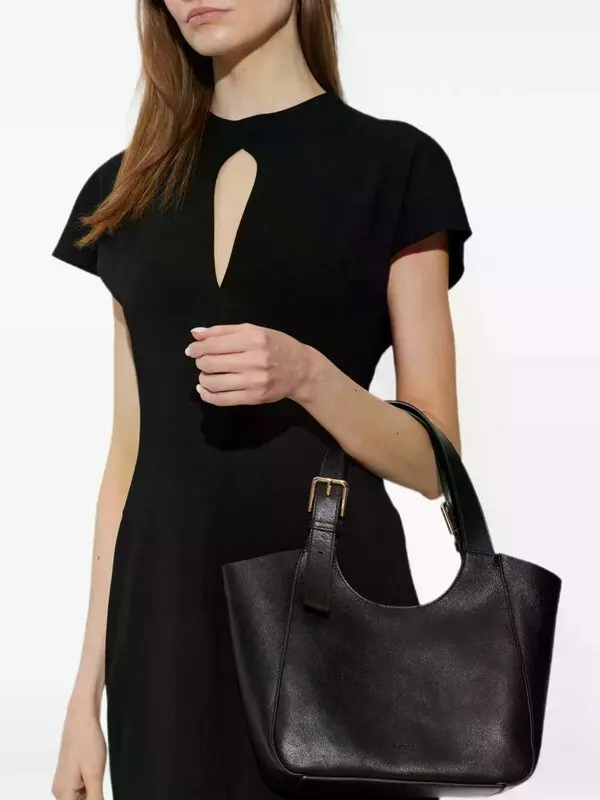 Furla Small Dora Buckle-detail Leather Tote Bag