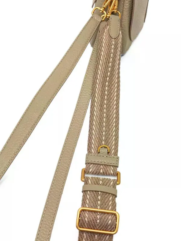 GIANNI CHIARINI Grained-leather Shoulder Bag