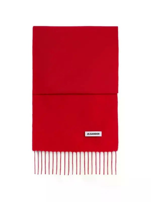 JIL SANDER Slim Wool Scarf