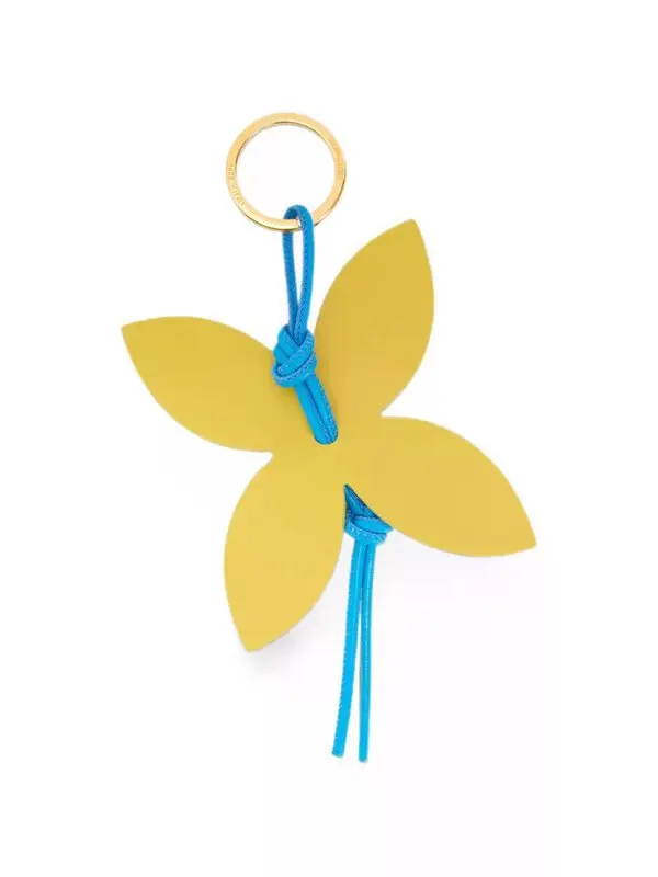 JIL SANDER Snowdrop Charm Keyring