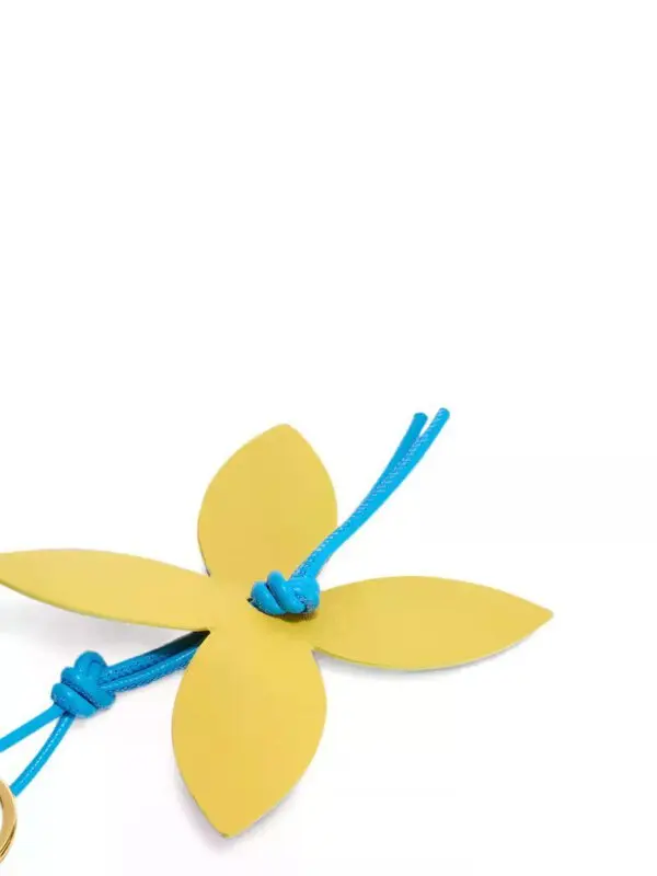 JIL SANDER Snowdrop Charm Keyring