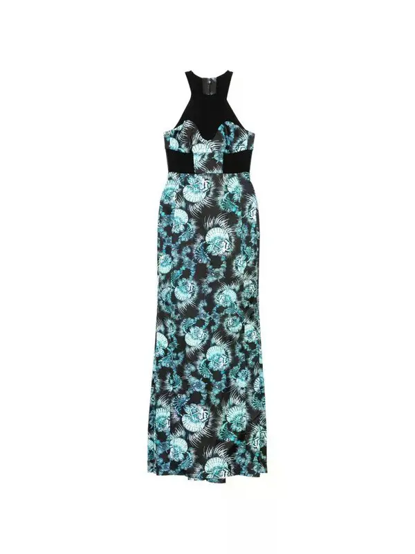 Just Cavalli Seashell-print Dress - Black
