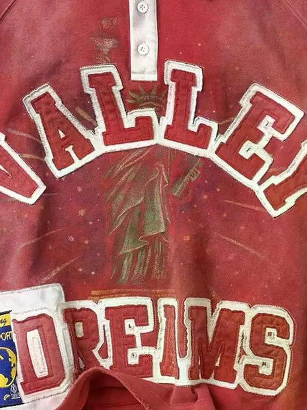 VALE FOREVER Ben Rugby Logo-appliqué Polo Shirt - Red