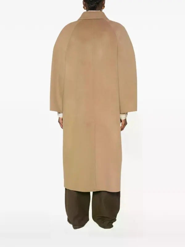 RÓHE Raglan-sleeve Concealed-fastening Coat