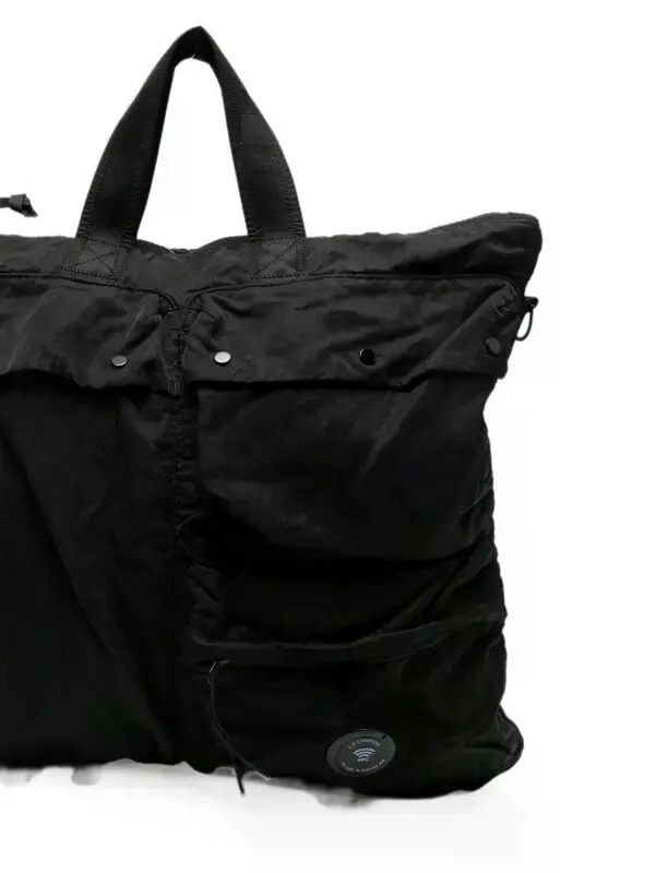C.P. COMPANY Logo-patch Multi-pocket Tote Bag