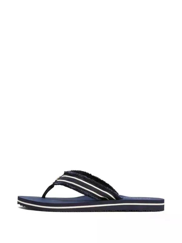 Tommy Hilfiger Striped Logo Flip-flops