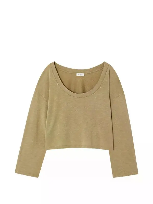American Vintage Pojy Slubbed T-shirt - Brown