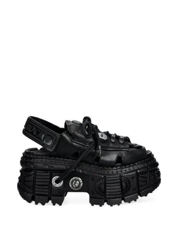 NEW ROCK Lace-up Platform Sandals