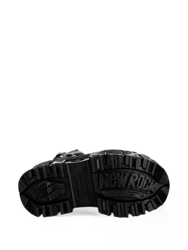 NEW ROCK Buckle-fastening Platform Sandals