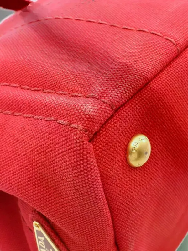 Prada 2000s Canapa Two-way Handbag