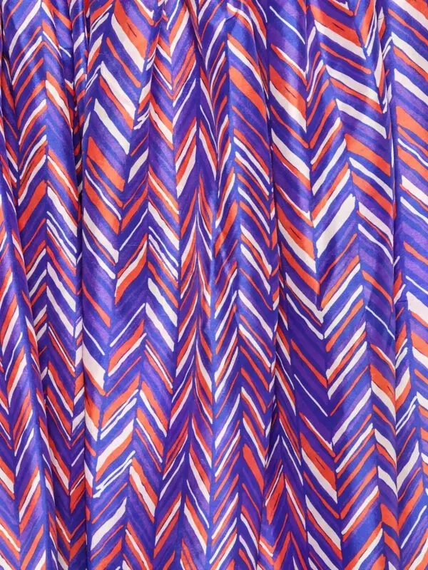 ROKSANDA Zigzag-print Flared Maxi Skirt