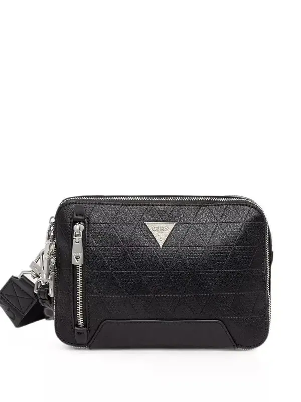 Guess Medium Torino Triangle-logo Messenger Bag