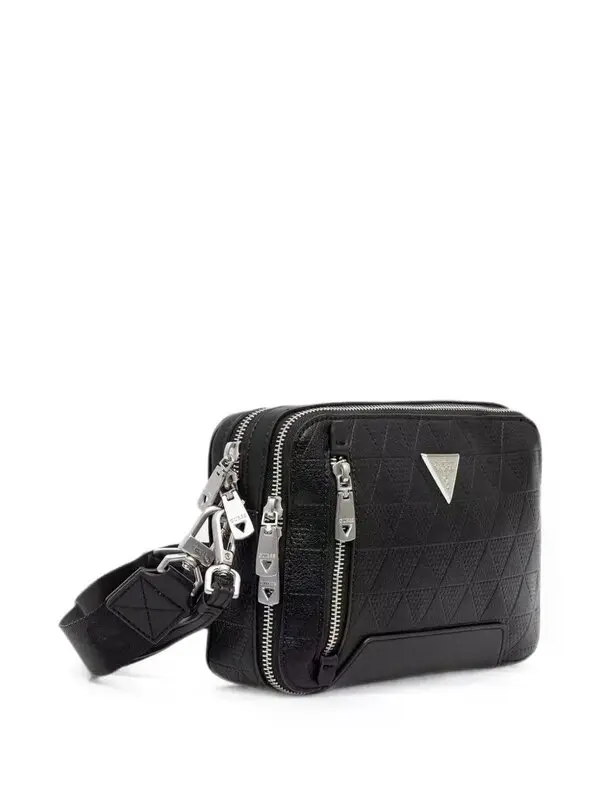 Guess Medium Torino Triangle-logo Messenger Bag