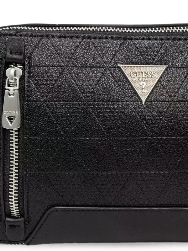 Guess Medium Torino Triangle-logo Messenger Bag