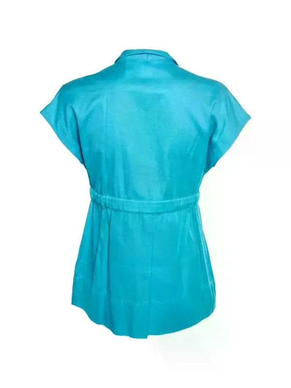 Brunello Cucinelli Belted Button-up Shirt