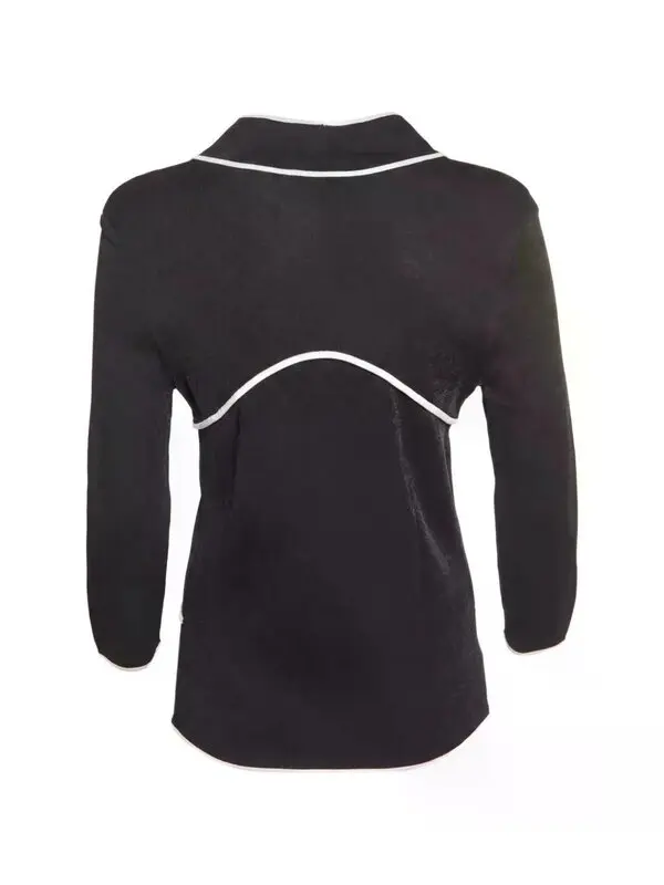 Gucci Zip-up Jersey Jacket With Contrast Trim