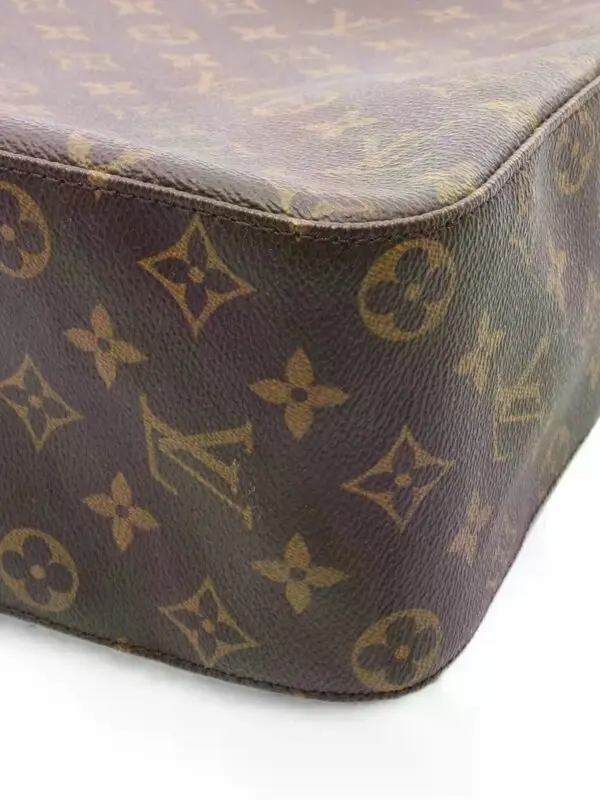 LOUIS VUITTON Monogram Canvas Looping Gm Shoulder Bag - Brown