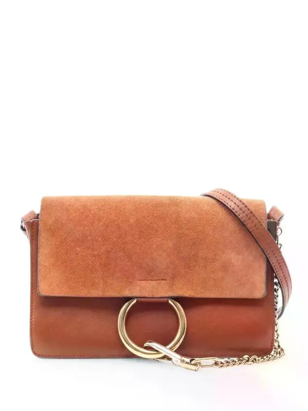 Chloé Faye Shoulder Bag - Brown