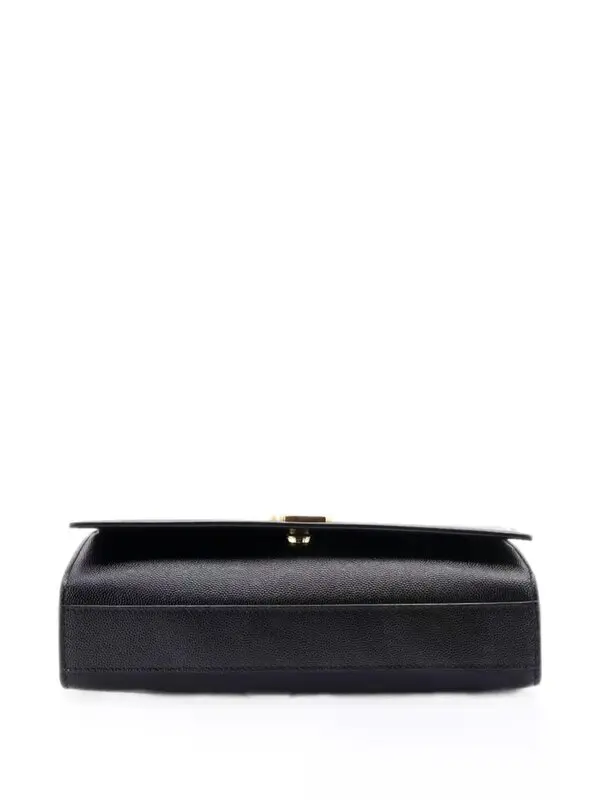 Saint Laurent Classic Monogram Grainy Leather Medium Crossbody Bag