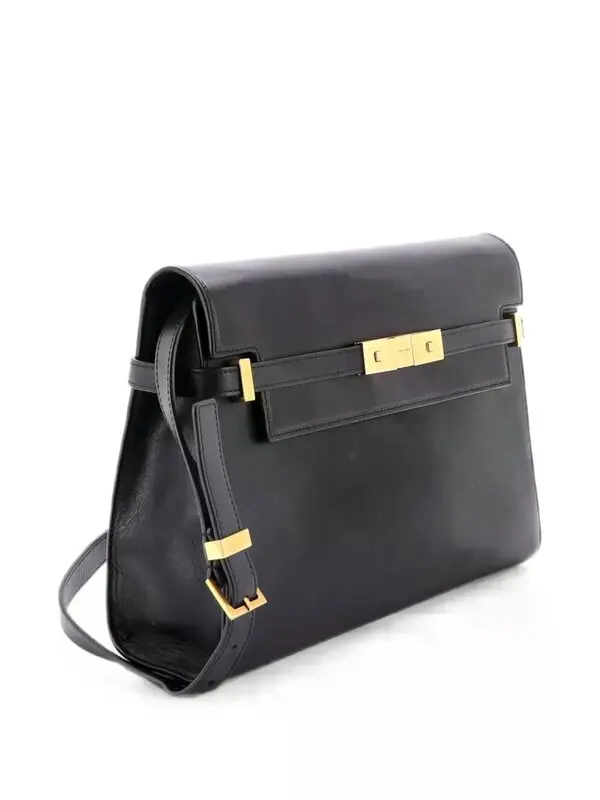 Saint Laurent Manhattan Leather Medium Shoulder Bag