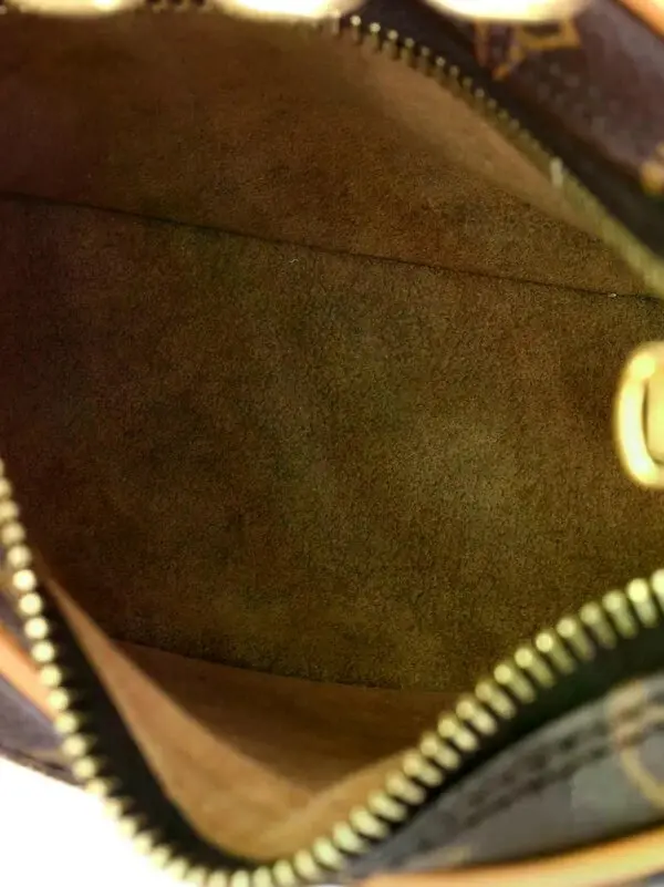 LOUIS VUITTON Monogram Canvas Shoulder Bag - Brown
