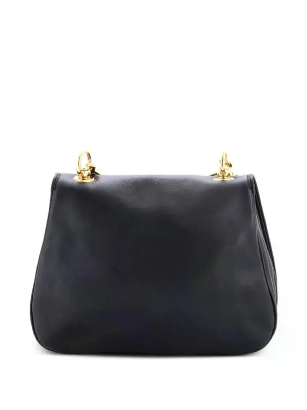 Gucci Leather Medium Shoulder Bag - Black