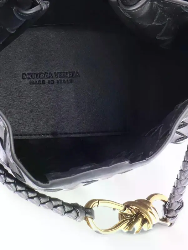 Bottega Veneta Andiamo Top Handle Bag Intrecciato Nappa Small Satchel