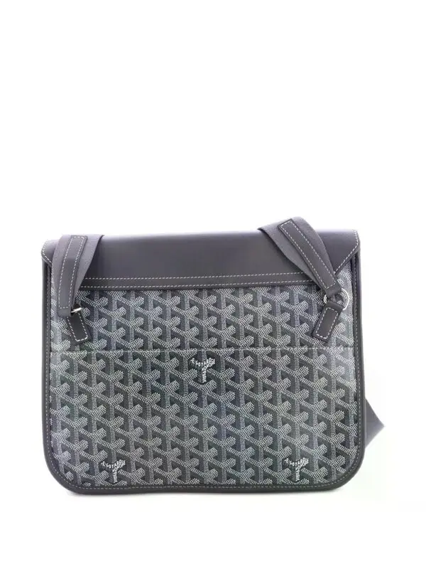 Goyard Coursier Messenger Bag - Grey