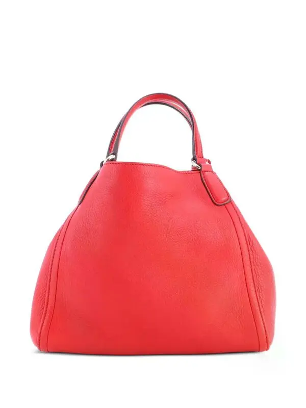 Gucci Soho Convertible Leather Shoulder Bag - Red