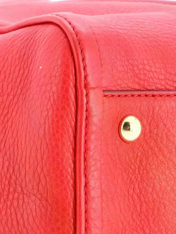 Gucci Soho Convertible Leather Shoulder Bag - Red