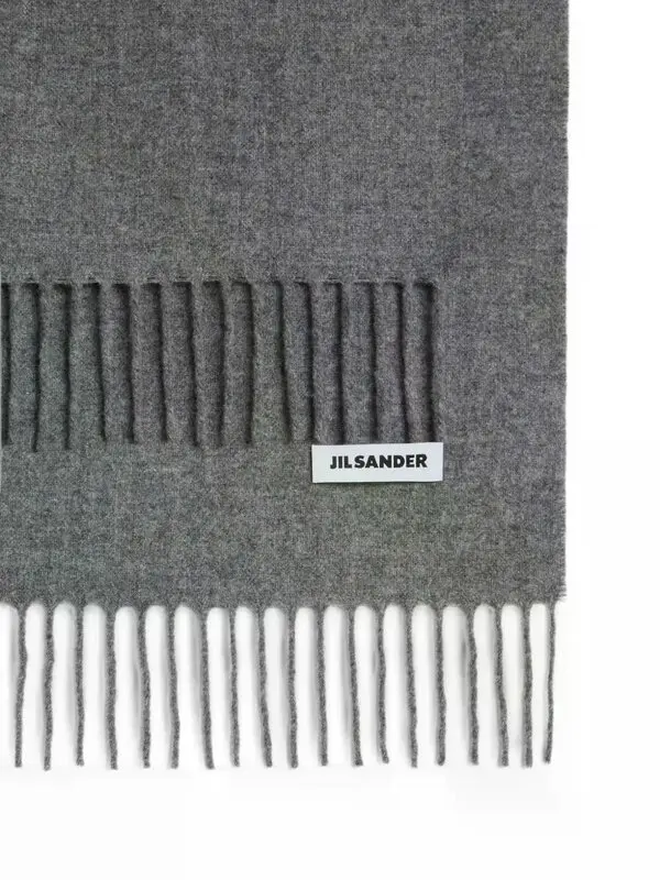 JIL SANDER Slim Cashmere Blend Scarf