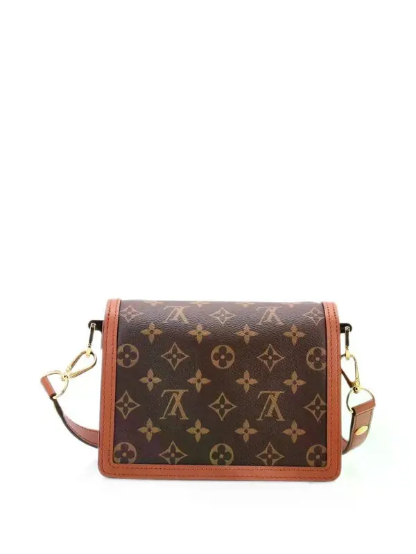 LOUIS VUITTON Dauphine Shoulder Bag Reverse Monogram Canvas Mini