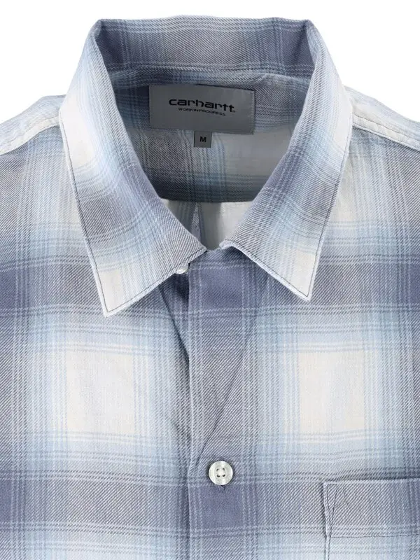 Carhartt Work In Progress Shirt "l/s Tyers - Light Blue