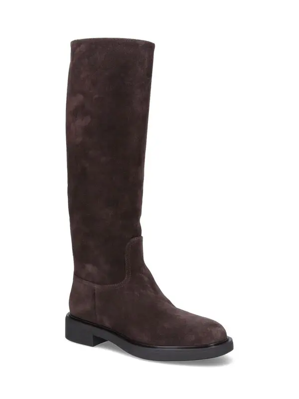 GIANVITO ROSSI Ascott Suede Boots