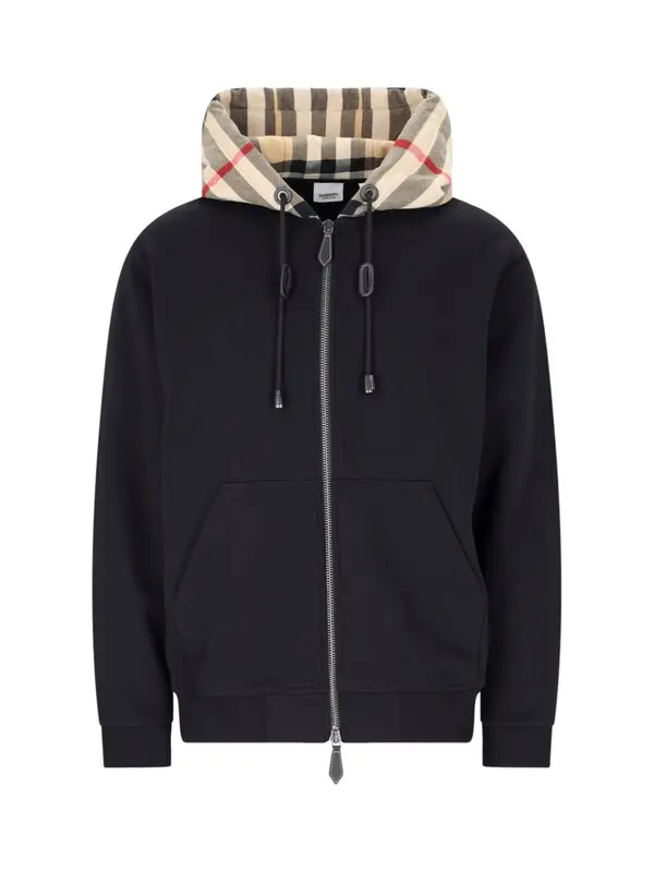 Burberry Check" Hoodie