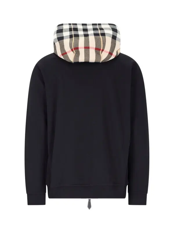 Burberry Check" Hoodie