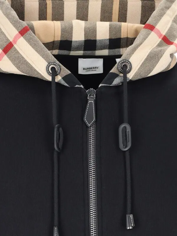 Burberry Check" Hoodie