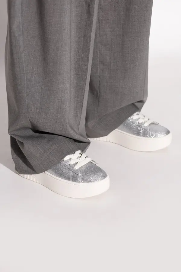 Michael Kors Logo-detail Glitter-embellishment Sneakers