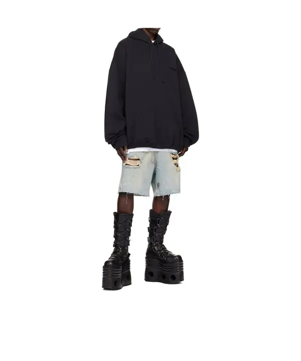 Vetements X New Rock Collaboration Platform Tower Mid-calf Boots