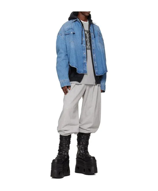 Vetements X New Rock Collaboration Platform Tower Mid-calf Boots