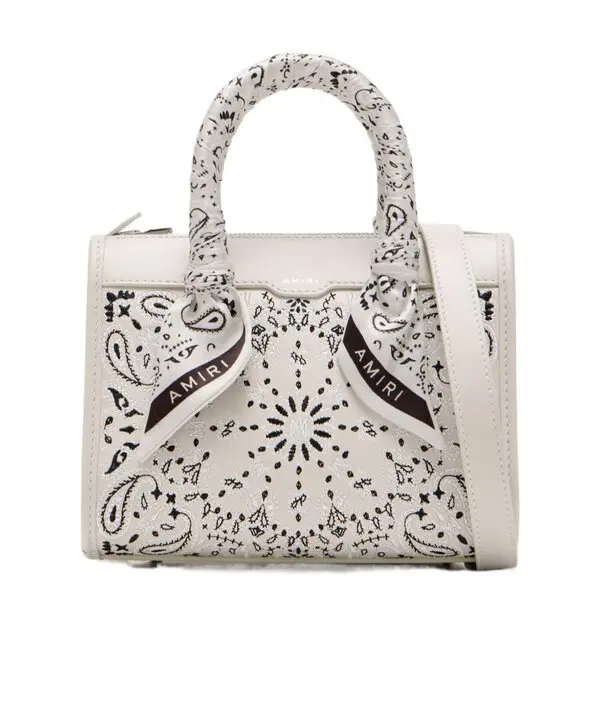 Amiri Bandana Micro Triangle Handbag