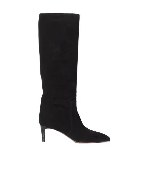 Paris Texas Pointed-toe Stiletto-heel Boots - Black
