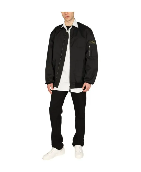 Raf Simons Graphic-print Bomber Jacket