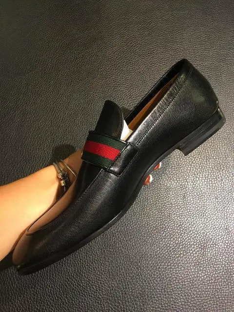Gucci Gg Web Loafers