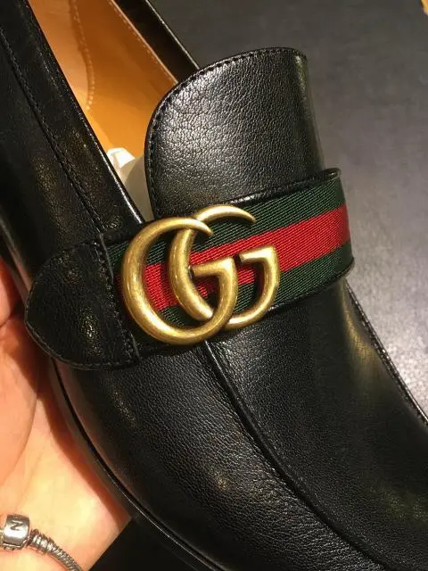 Gucci Gg Web Loafers