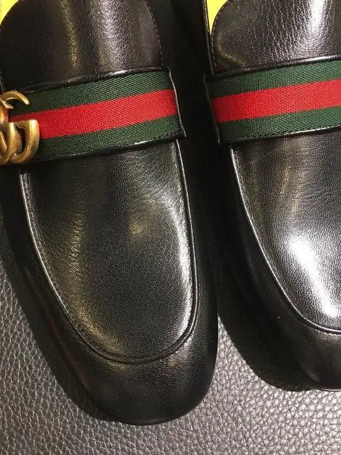 Gucci Gg Web Loafers