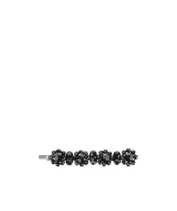 Simone Rocha Flower Hair Clip - Black