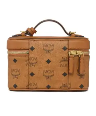 Mcm Aren Visetos Vanity Tote Bag