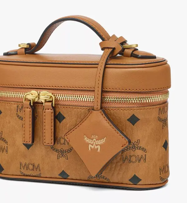 Mcm Aren Visetos Vanity Tote Bag
