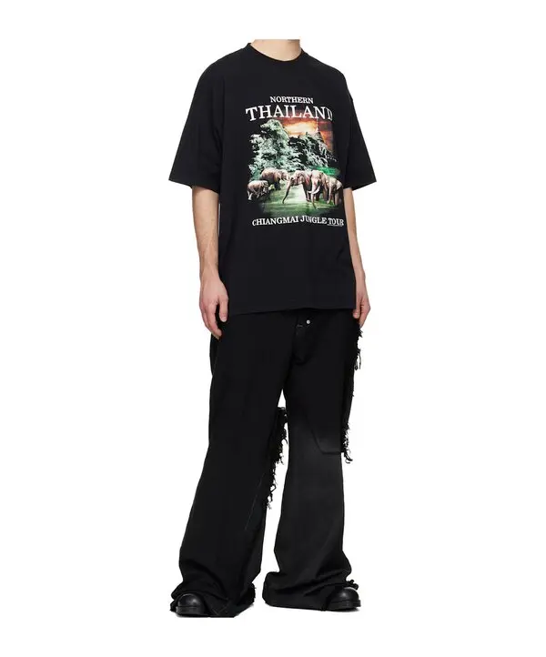 Vetements Printed Crew Neck T-shirt